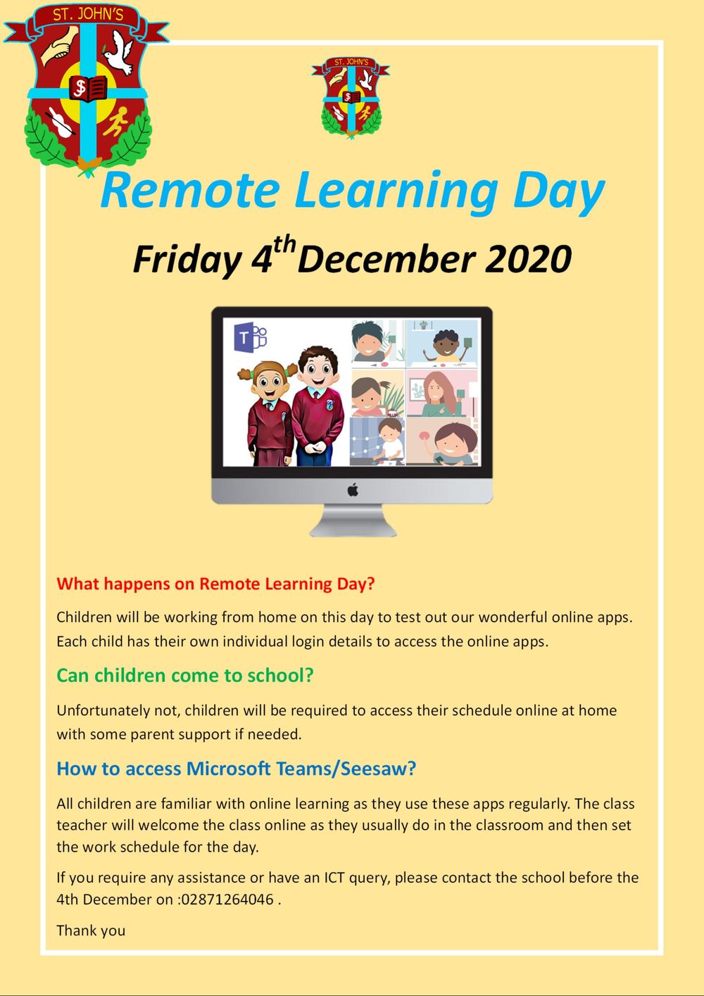 Remote Learning Day 2020