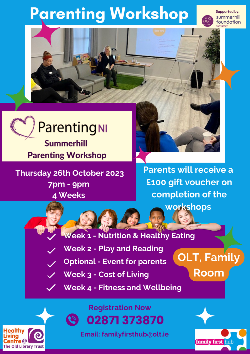 OLT - Upcoming Programmes