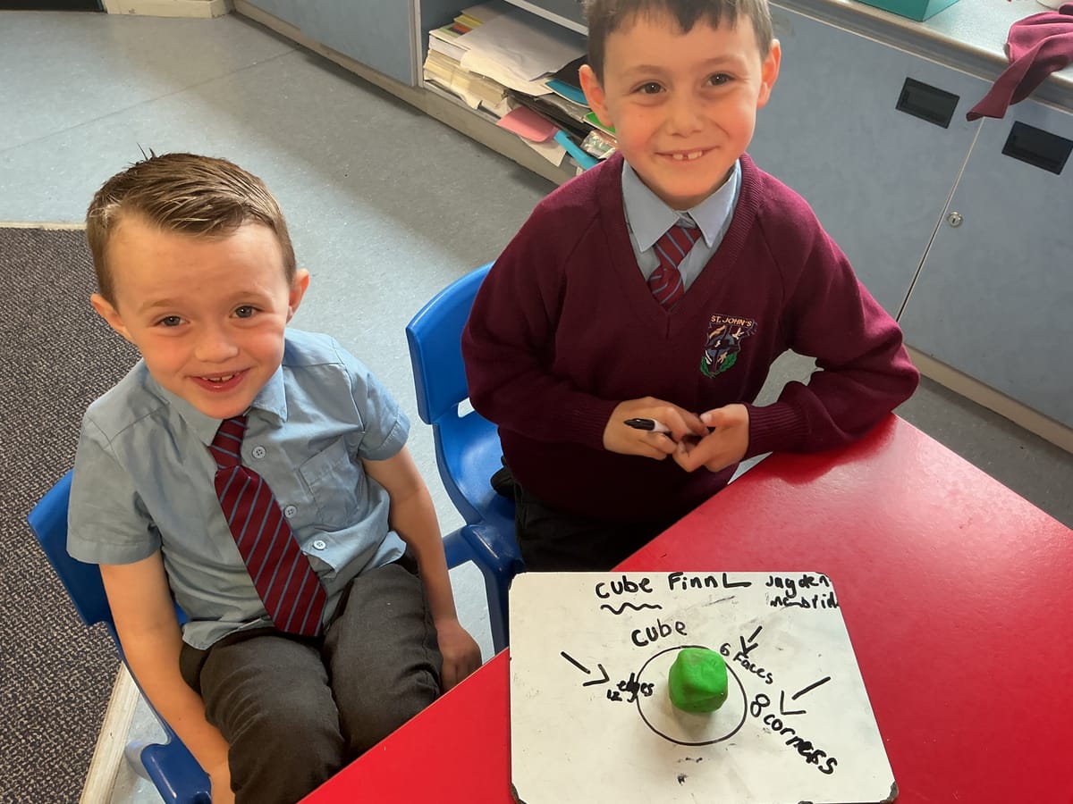 3D shapes in 3B